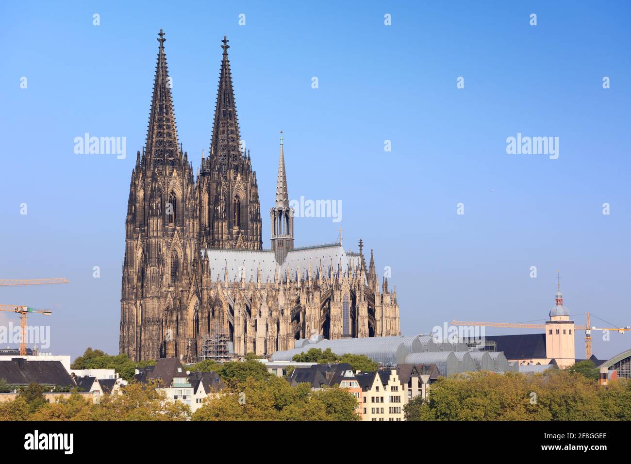 Cologne landmark, Germany. UNESCO World Heritage Site in Germany ...