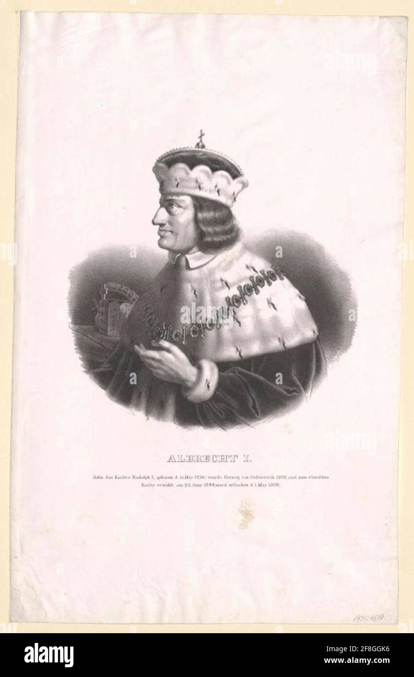 Albrecht I, German king Stock Photo - Alamy