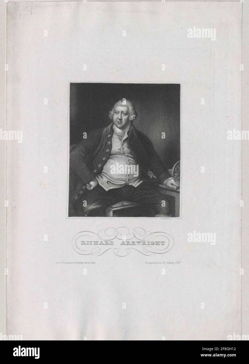Spinning frame richard arkwright hi-res stock photography and images ...