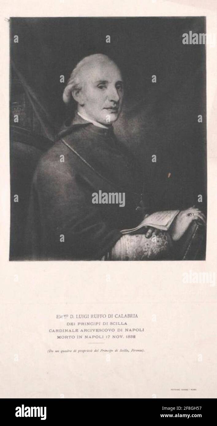 Ruffo Scilla, Luigi Stock Photo - Alamy