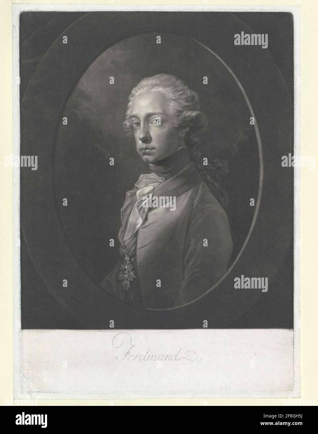 Ferdinand III., Archduke of Austria Grand Duke of Tuscany Stock Photo ...