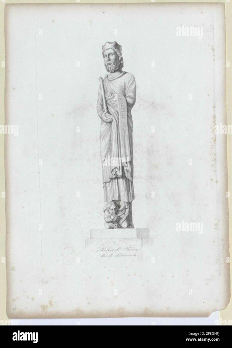 Robert II of the pious, king of France Stock Photo - Alamy