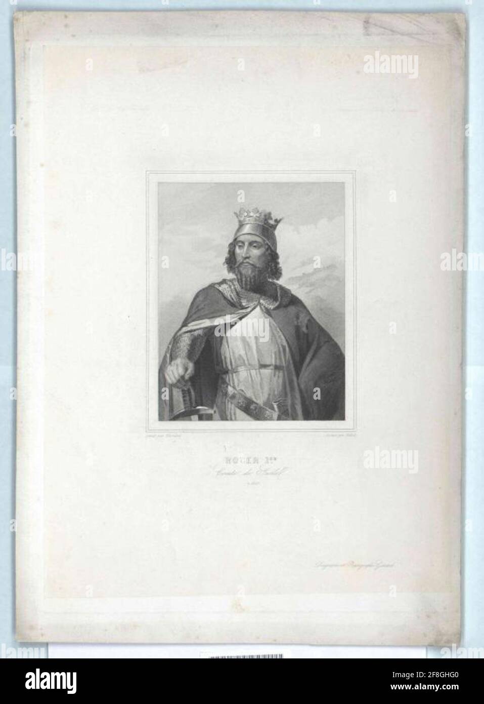 King roger ii of sicily hi-res stock photography and images - Alamy