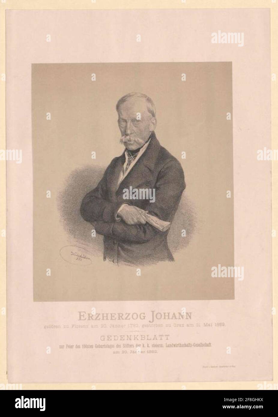 Johann, Archduke of Austria Stock Photo - Alamy