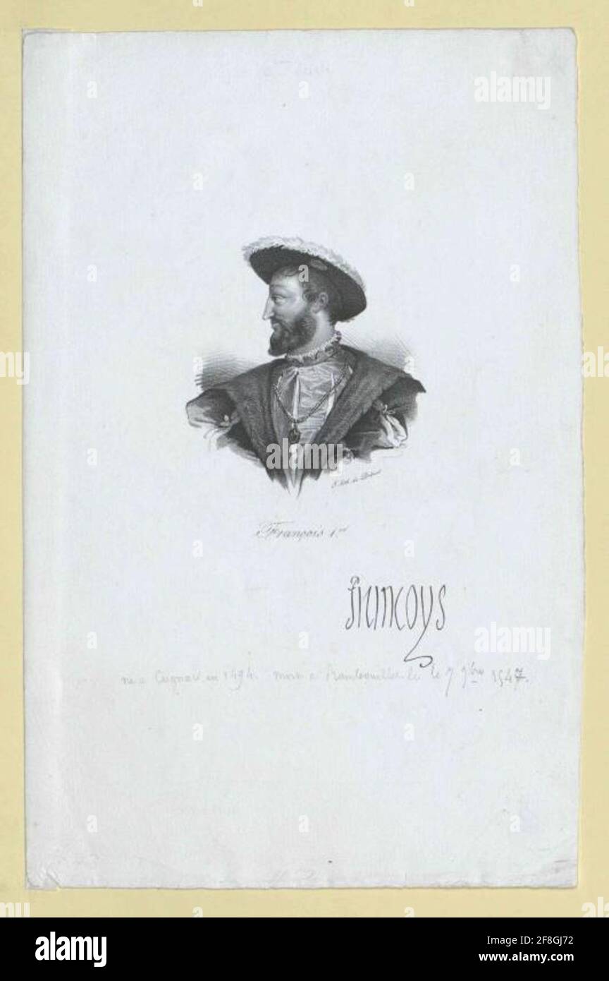 King franz i france hi-res stock photography and images - Alamy