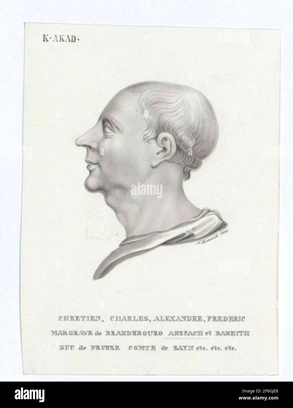 Markgraf friedrich christian hi-res stock photography and images - Alamy