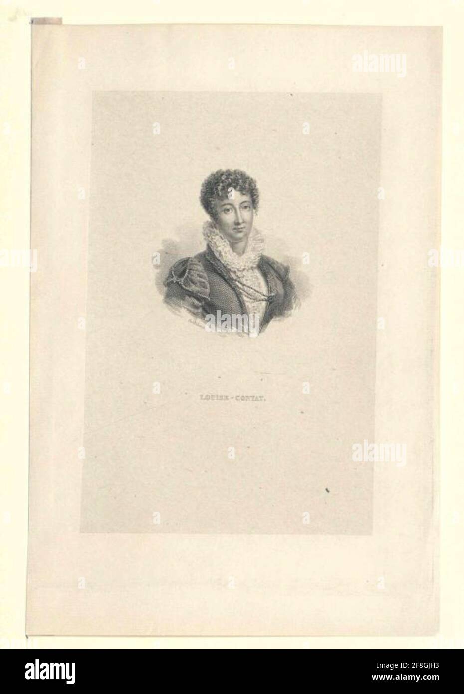 Contat, Louise Francoise Stock Photo - Alamy