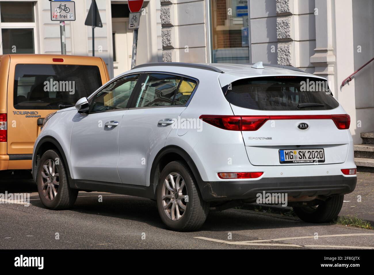 NORTH RHINE-WESTPHALIA, GERMANY - SEPTEMBER 16, 2020: Kia Sportage ...