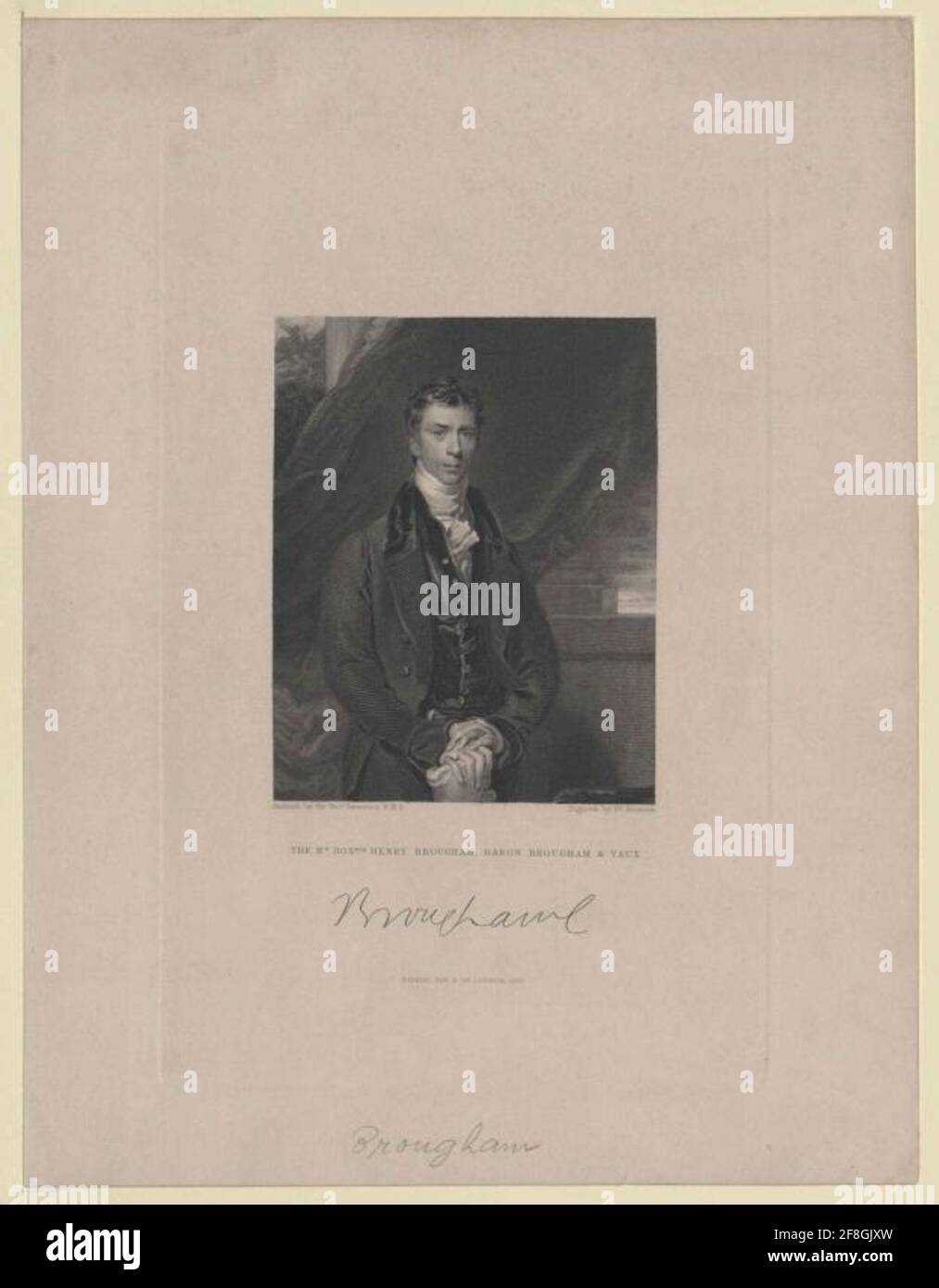 Lord brougham and vaux hi-res stock photography and images - Alamy