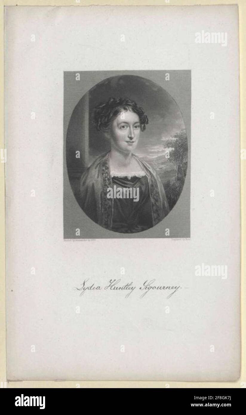 Sigourney, Lydia Howard Stock Photo - Alamy