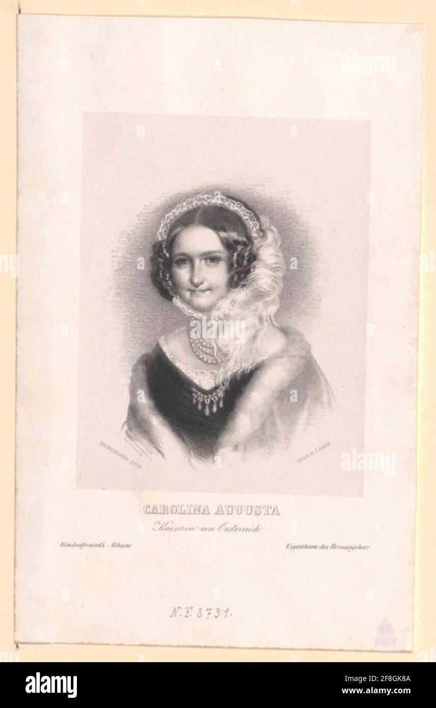 Karoline, Princess of Bavaria (1792-1873 Stock Photo - Alamy