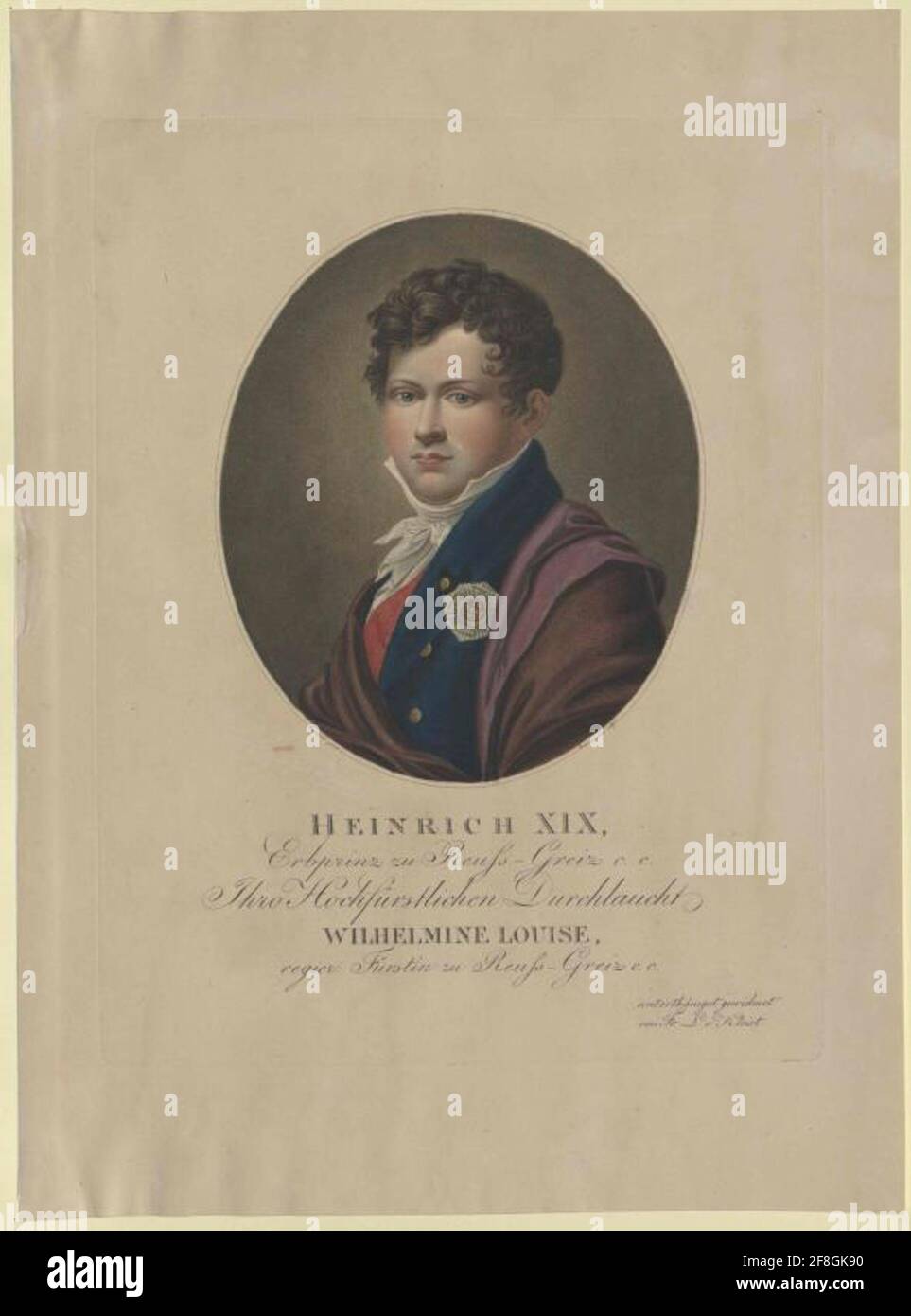 Heinrich prince reuss hi-res stock photography and images - Alamy