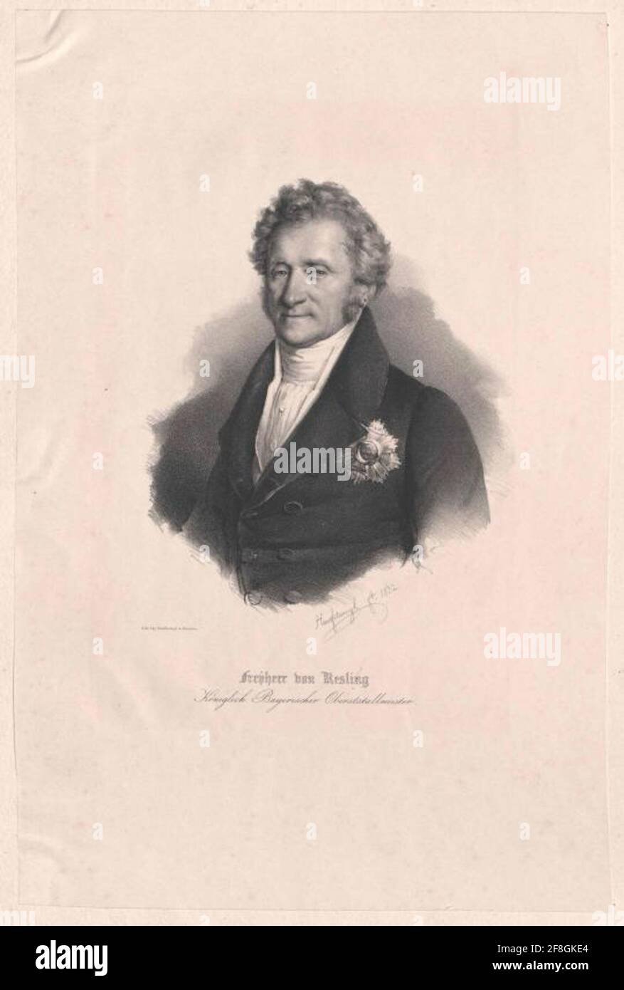Kesling, Karl Ludwig Philipp Freiherr von Stock Photo - Alamy