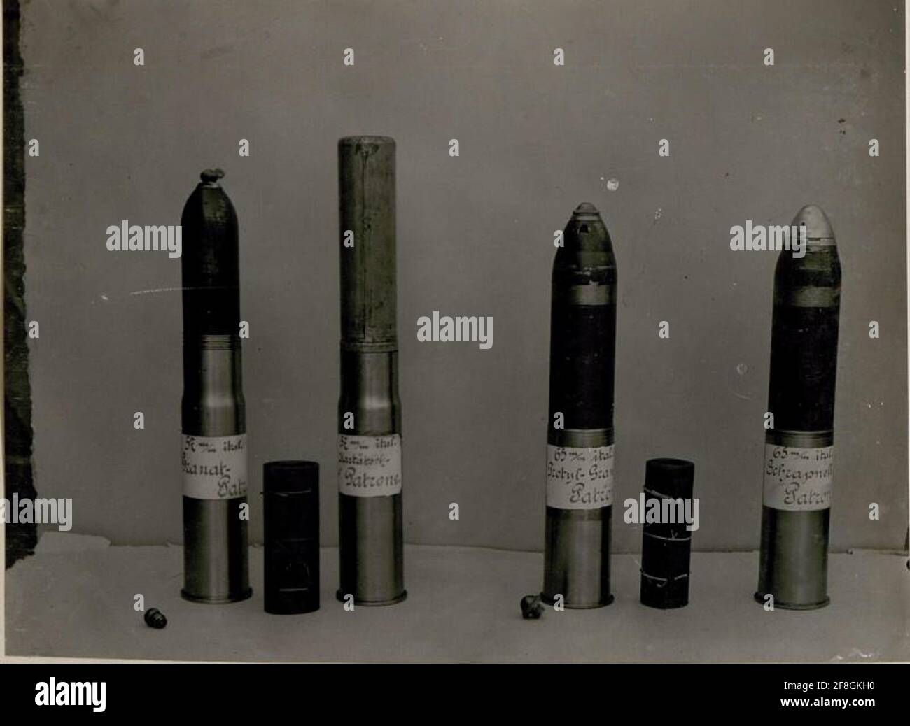 Italian ammunition Stock Photo - Alamy