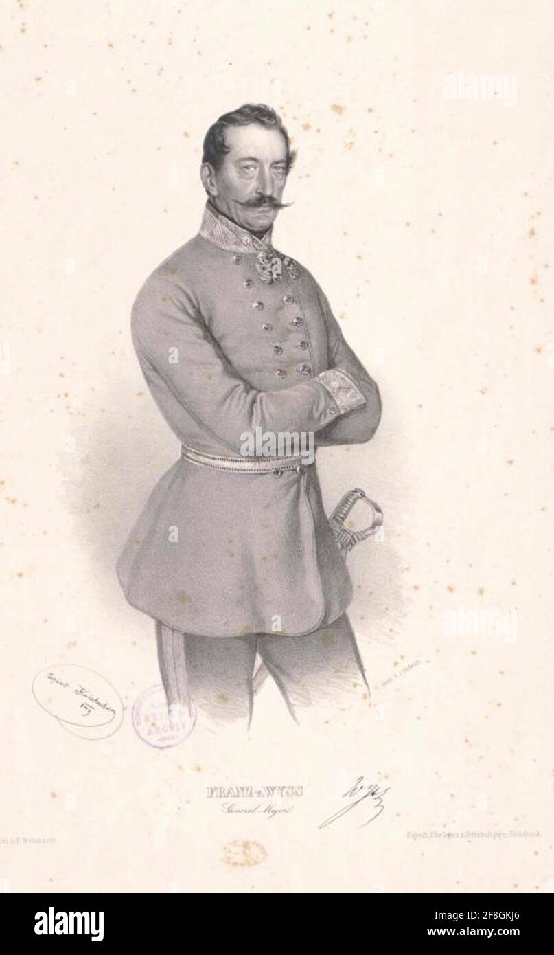 Wyss, Franz von Stock Photo - Alamy