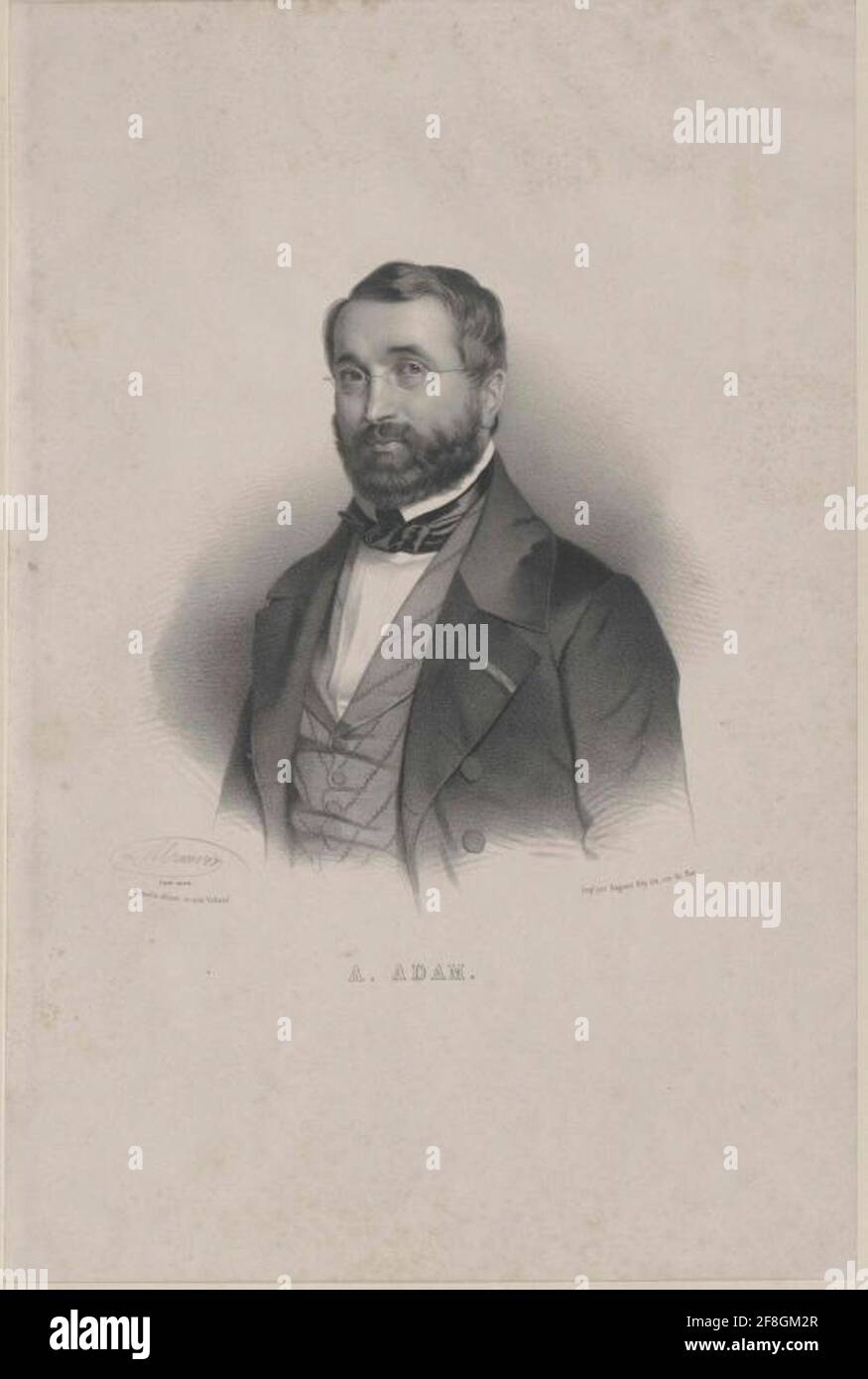 Adam, Adolphe Stock Photo - Alamy