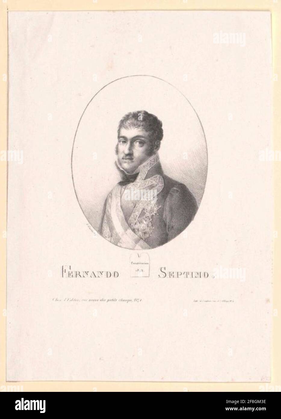 Ferdinand vii 1808 hi-res stock photography and images - Alamy