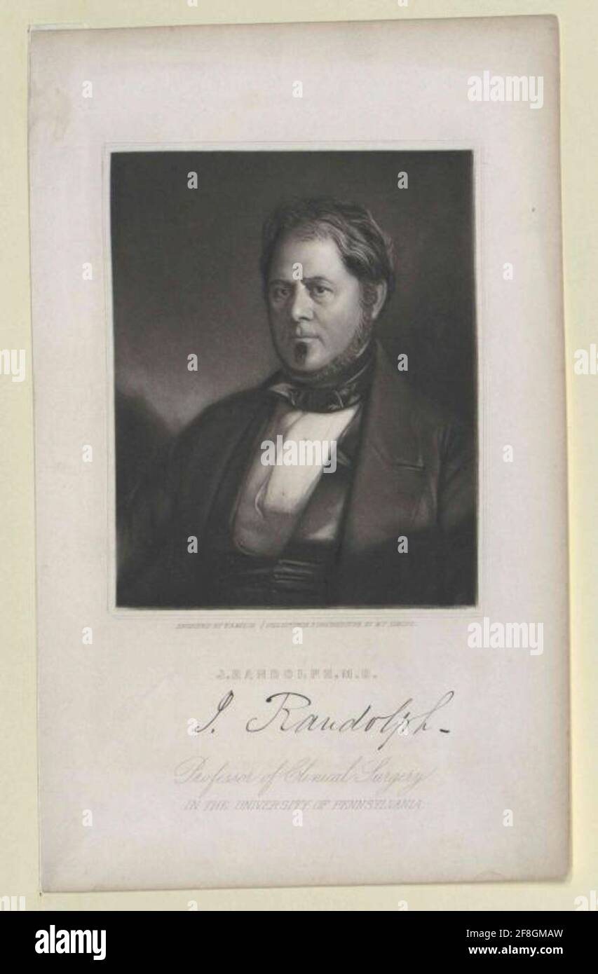 Randolph, Jacob Stock Photo - Alamy