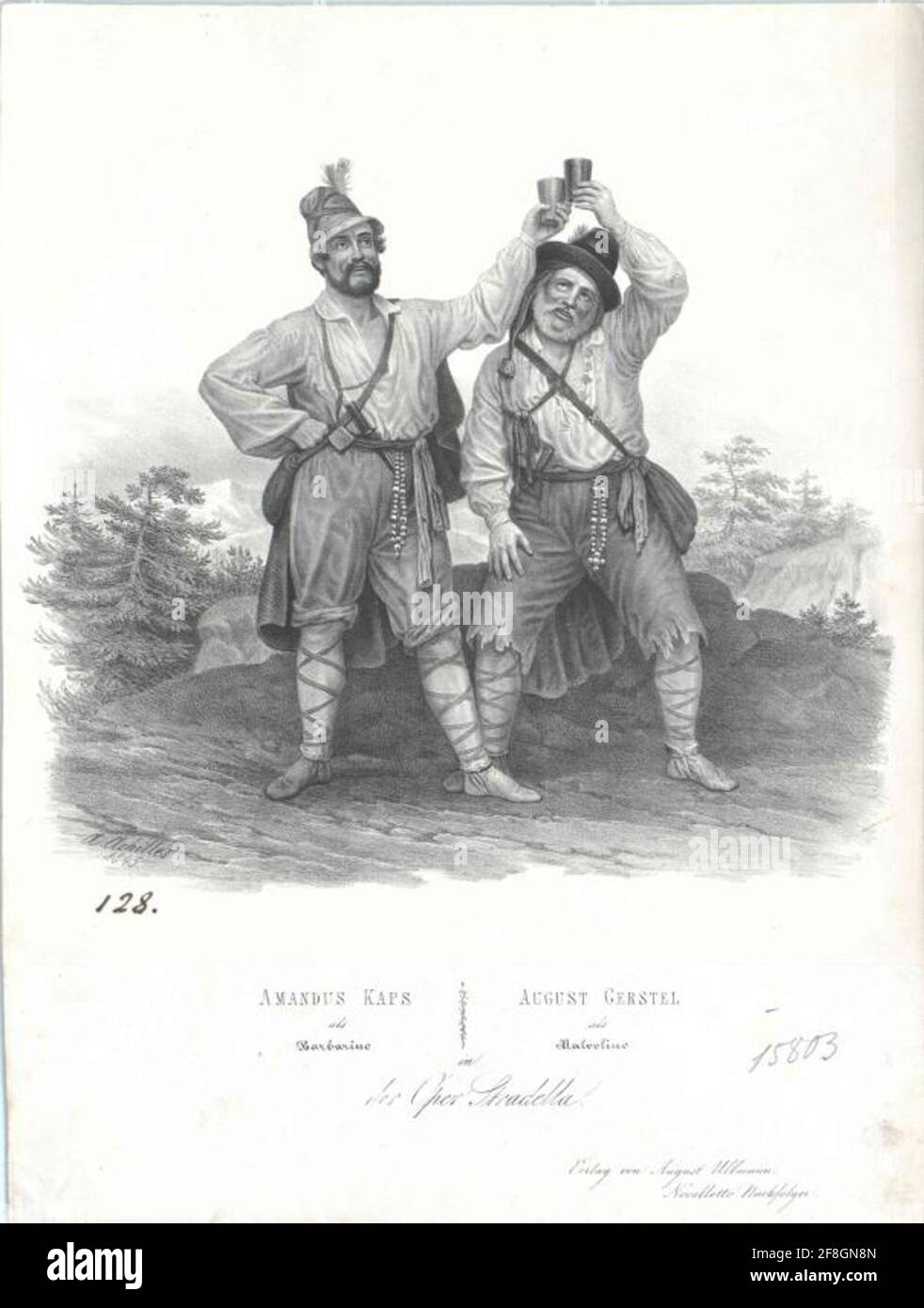 Gerstel, August Christian Stock Photo - Alamy