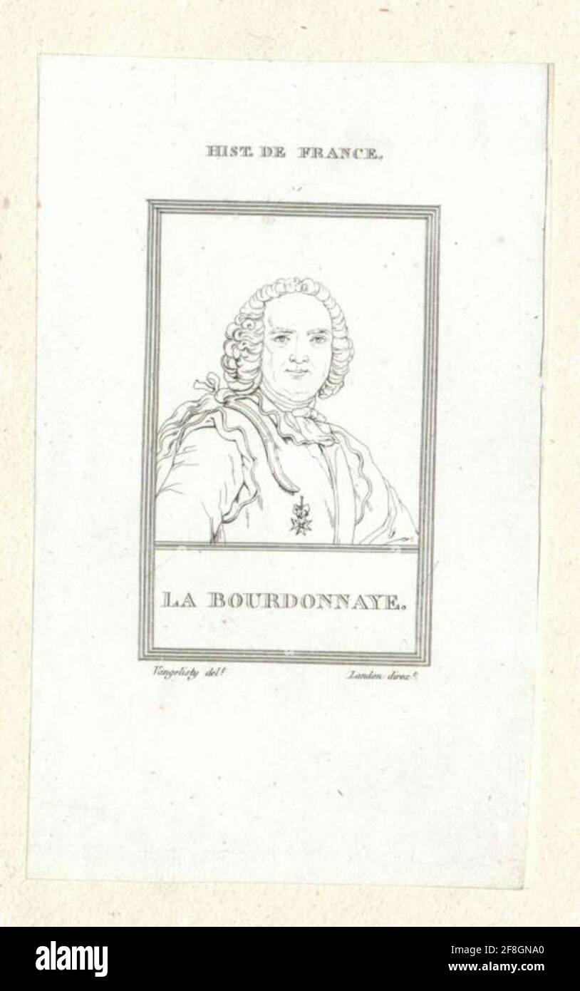 Mahé de la Bourdonnais, Bertrand François Stock Photo - Alamy