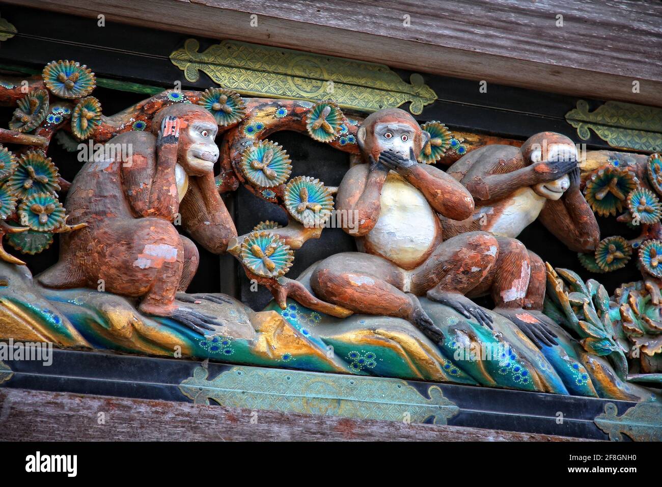 Statue of the three wise monkeys hi-res stock photography and images ...