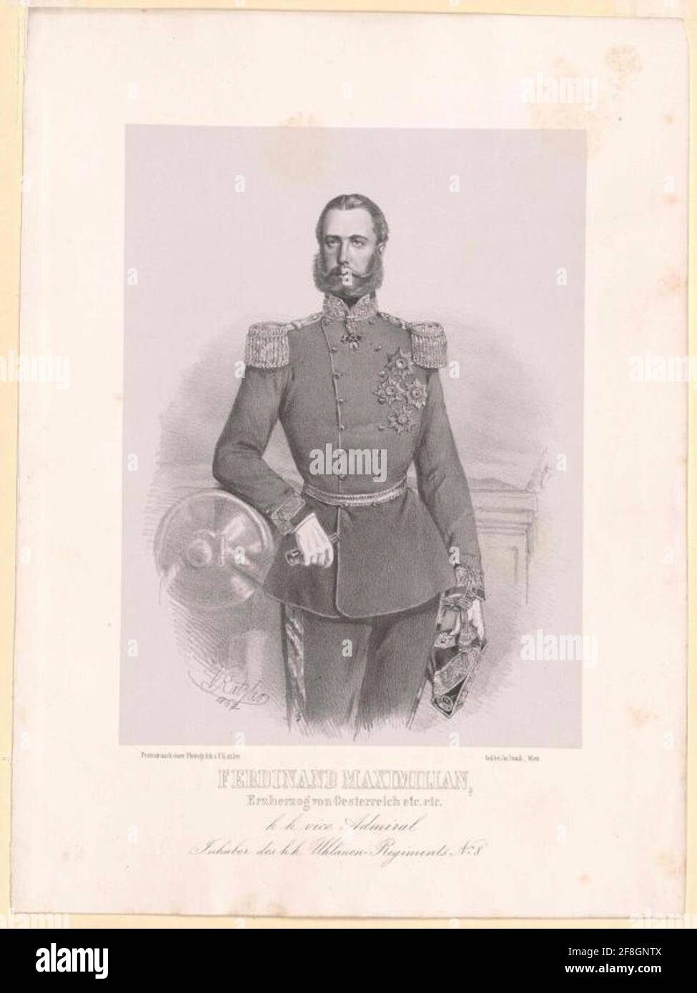 Maximilian I, Kaiser of Mexico Stock Photo - Alamy
