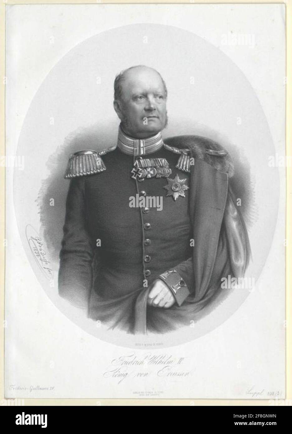 Friedrich Wilhelm IV., King of Prussia Stock Photo - Alamy