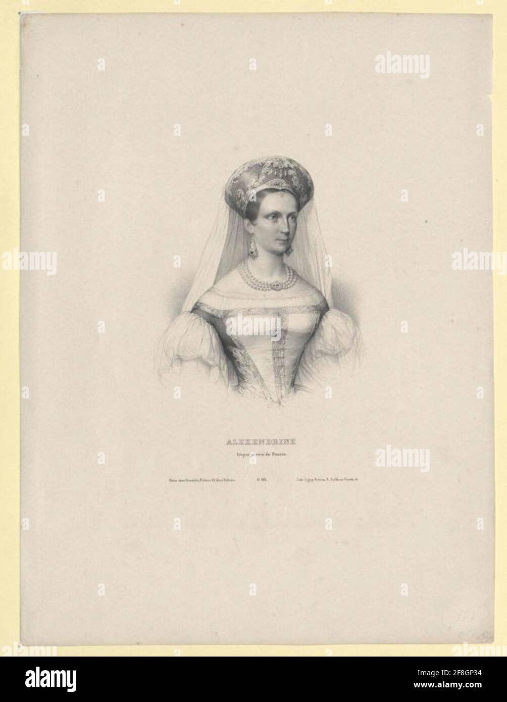 Charlotte, Princess of Prussia Stock Photo - Alamy