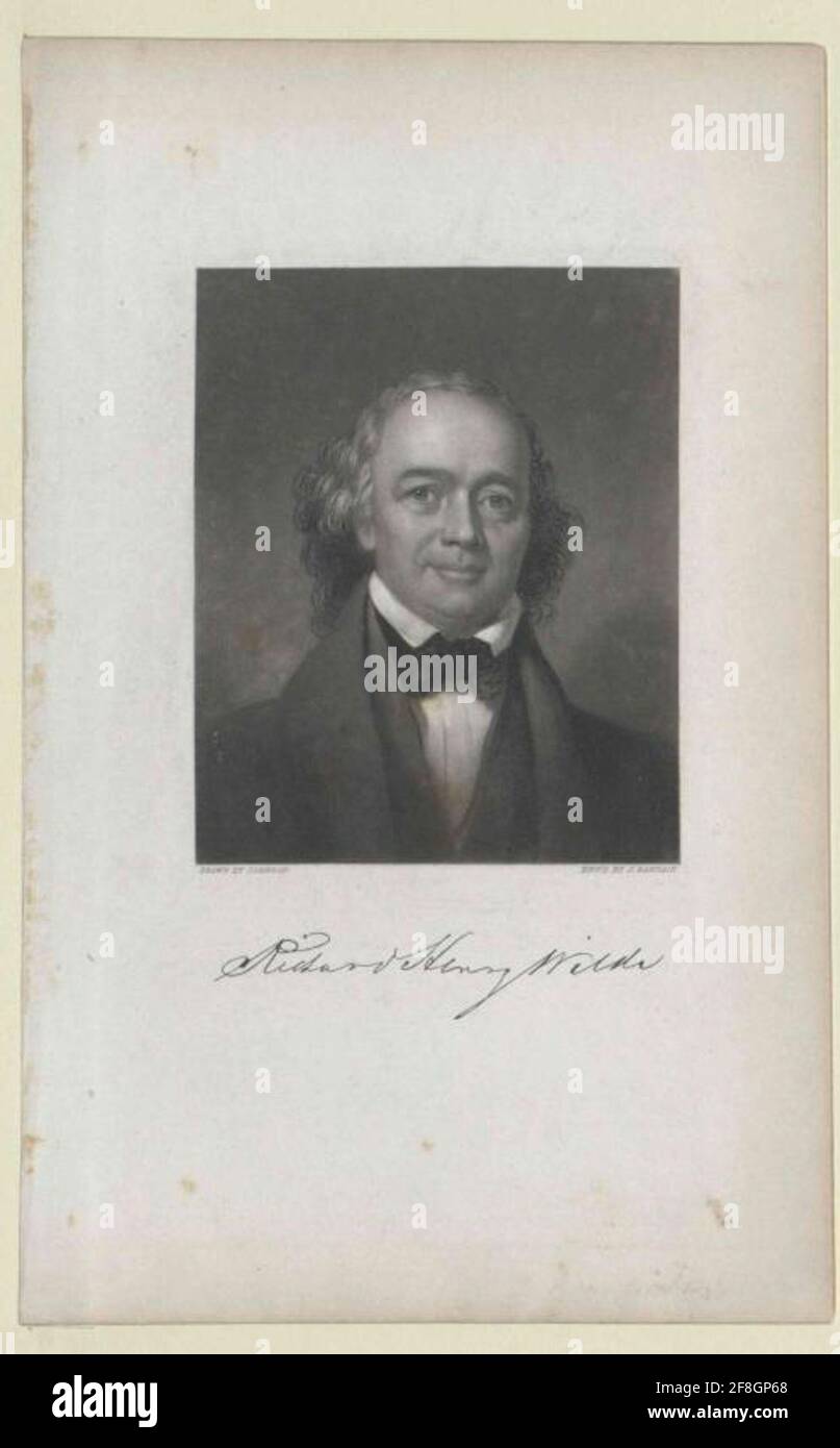 Wilde, Richard Henry Stock Photo - Alamy