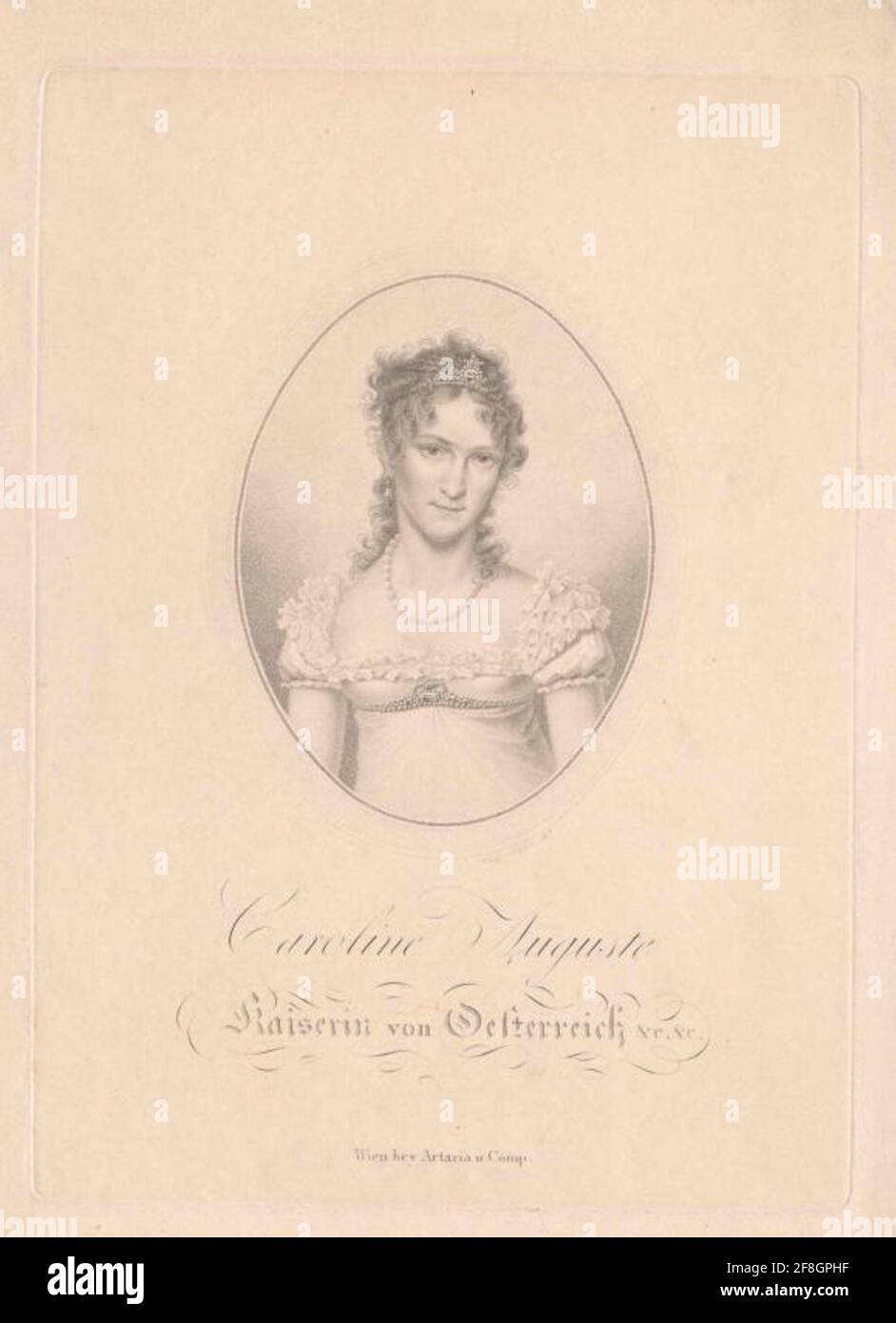 Karoline, Princess of Bavaria (1792-1873 Stock Photo - Alamy