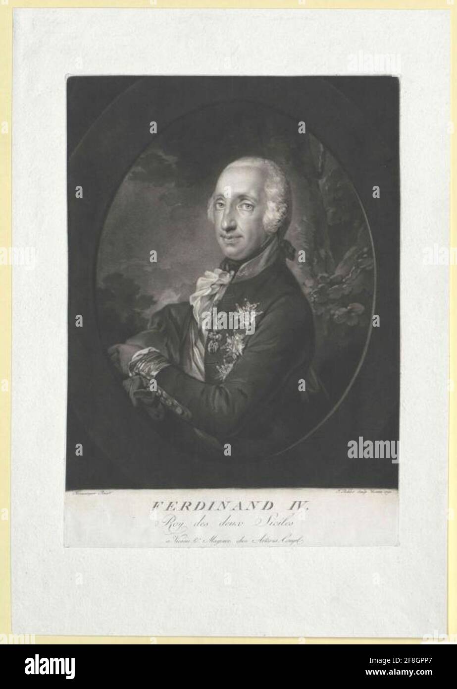 Ferdinand I., King of both Sicily Stock Photo - Alamy