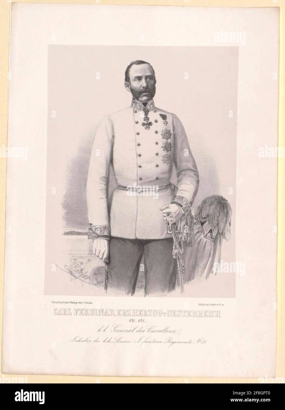 Karl Ferdinand, Archduke of Austria Stock Photo - Alamy