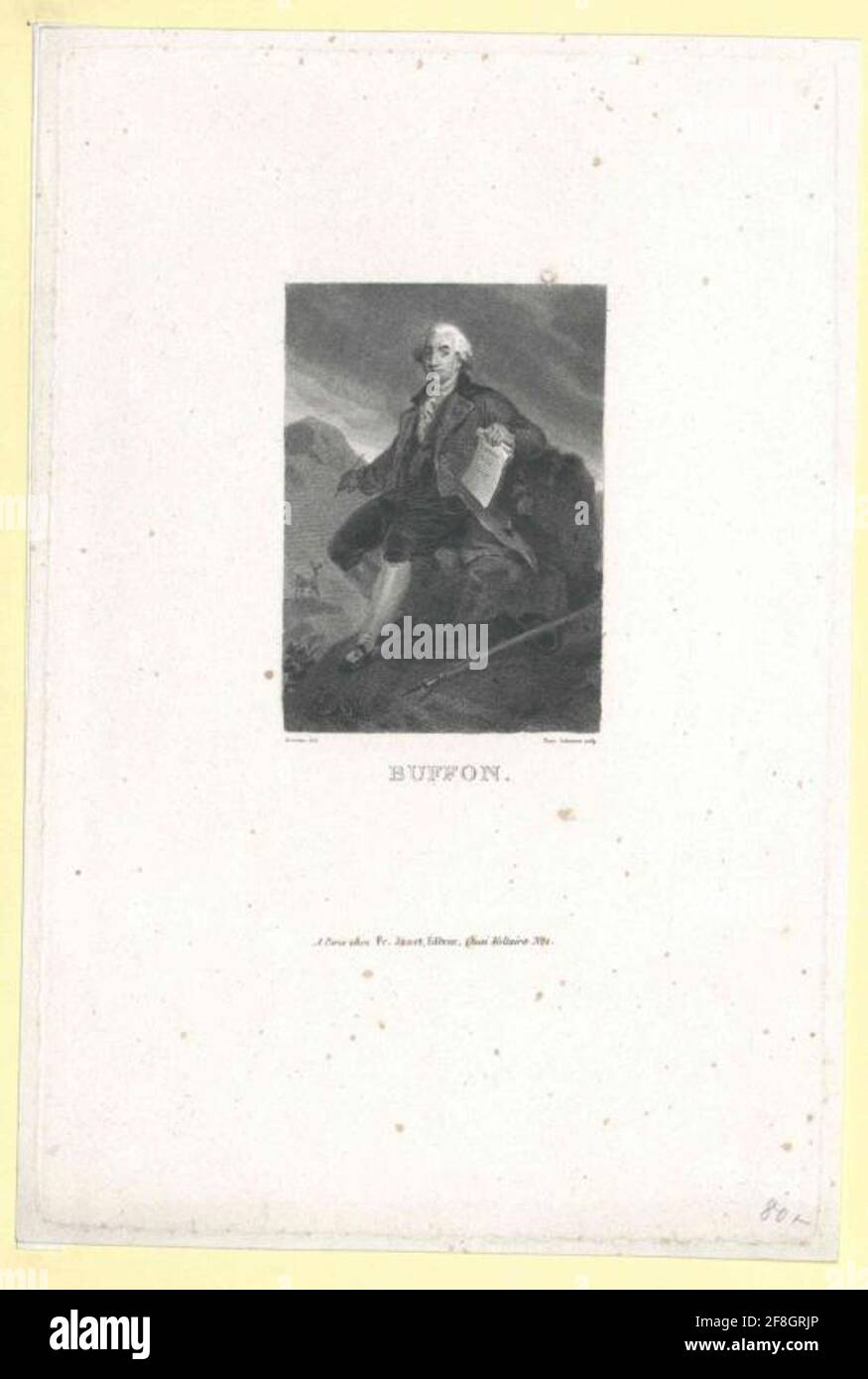 Buffon, Georges-Louis Comte Stock Photo - Alamy