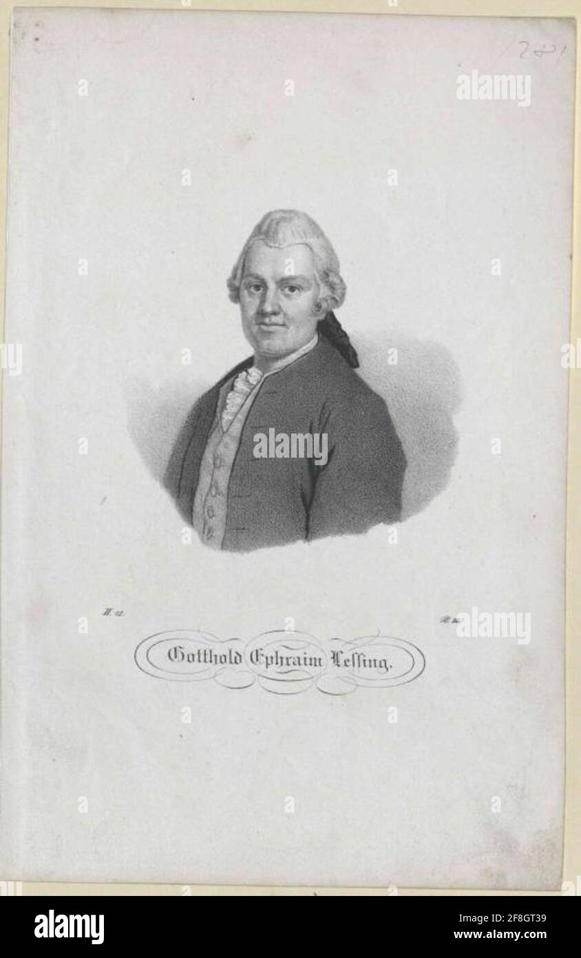 Lessing, Gotthold Ephraim Stock Photo - Alamy