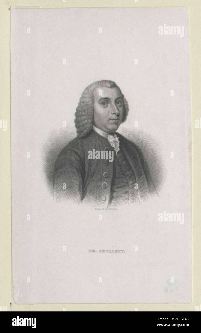 Smollett, Tobias George Stock Photo - Alamy