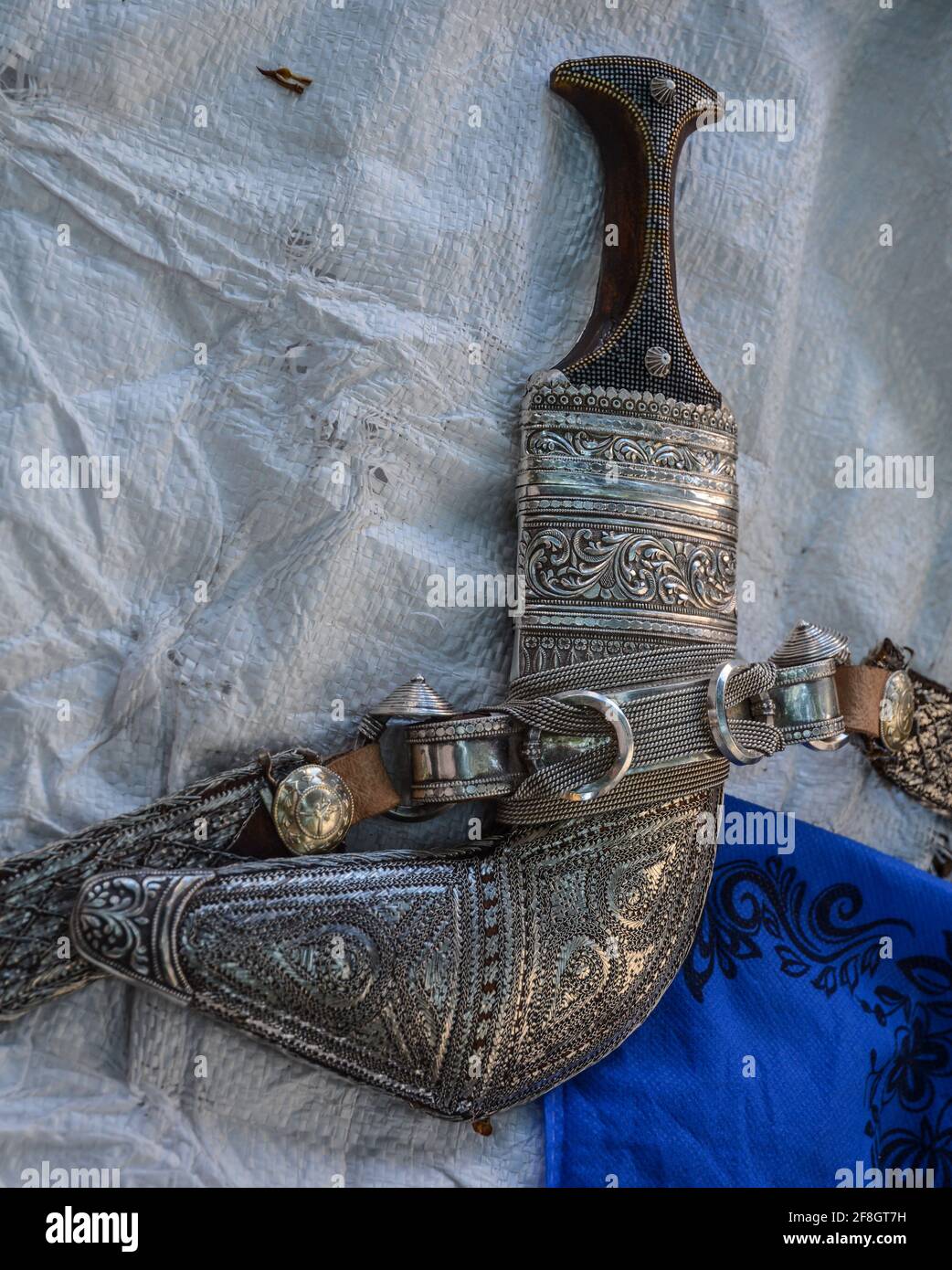 The "Khanjar", the typical Omani dagger Stock Photo - Alamy
