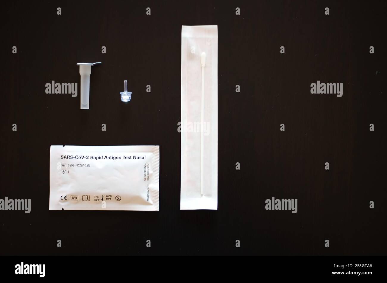 SARS-Cov-2 Rapid Antigen Nazal Test Stock Photo - Alamy