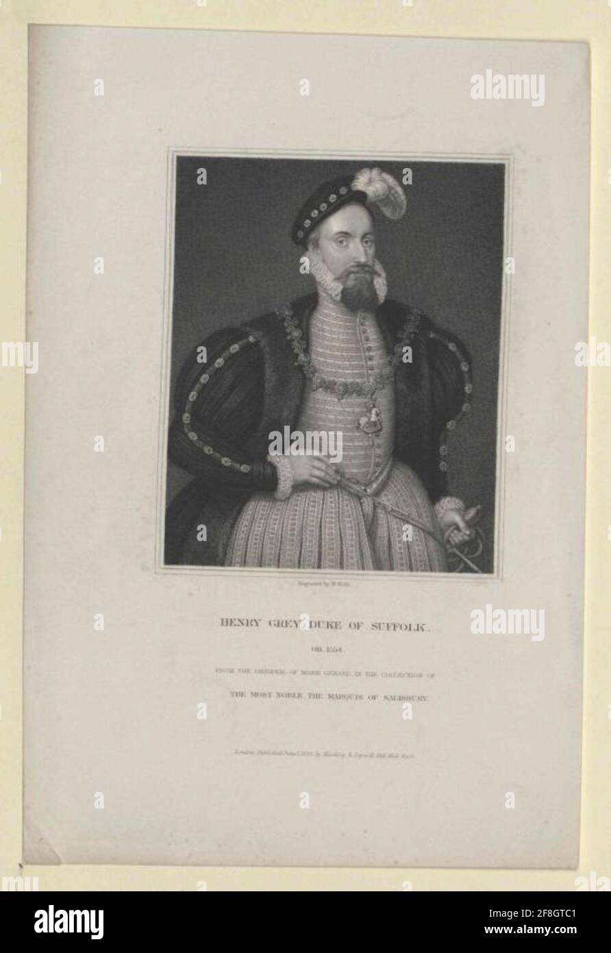 Grey, Henry Duke of Suffolk Marquis of Dorset Stock Photo - Alamy