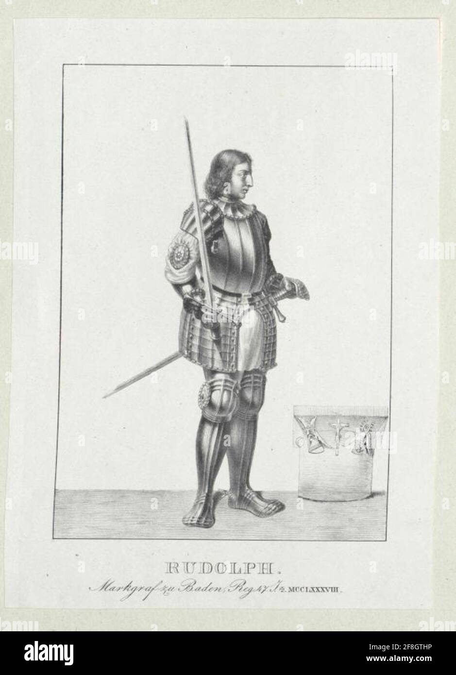 Rudolf I, Markgraf von Baden Stock Photo - Alamy