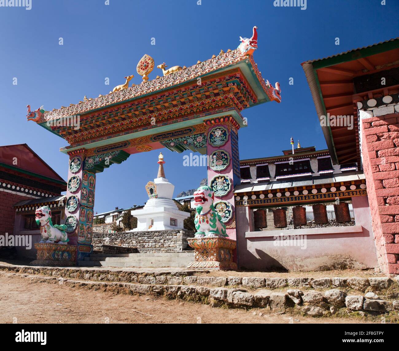 Tengboche Monastery, the best monastery in Khumbu valley, trek to ...