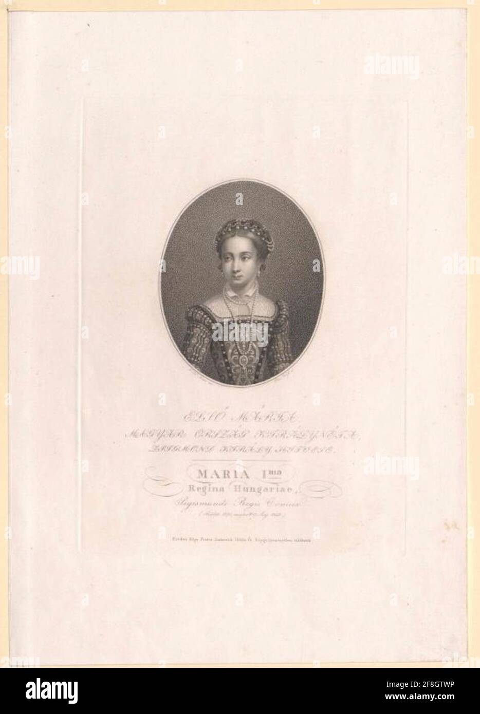 Maria, Queen of Hungary Stock Photo - Alamy