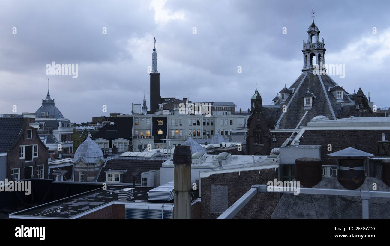 Amsterdam High Side View Stock Photo - Alamy