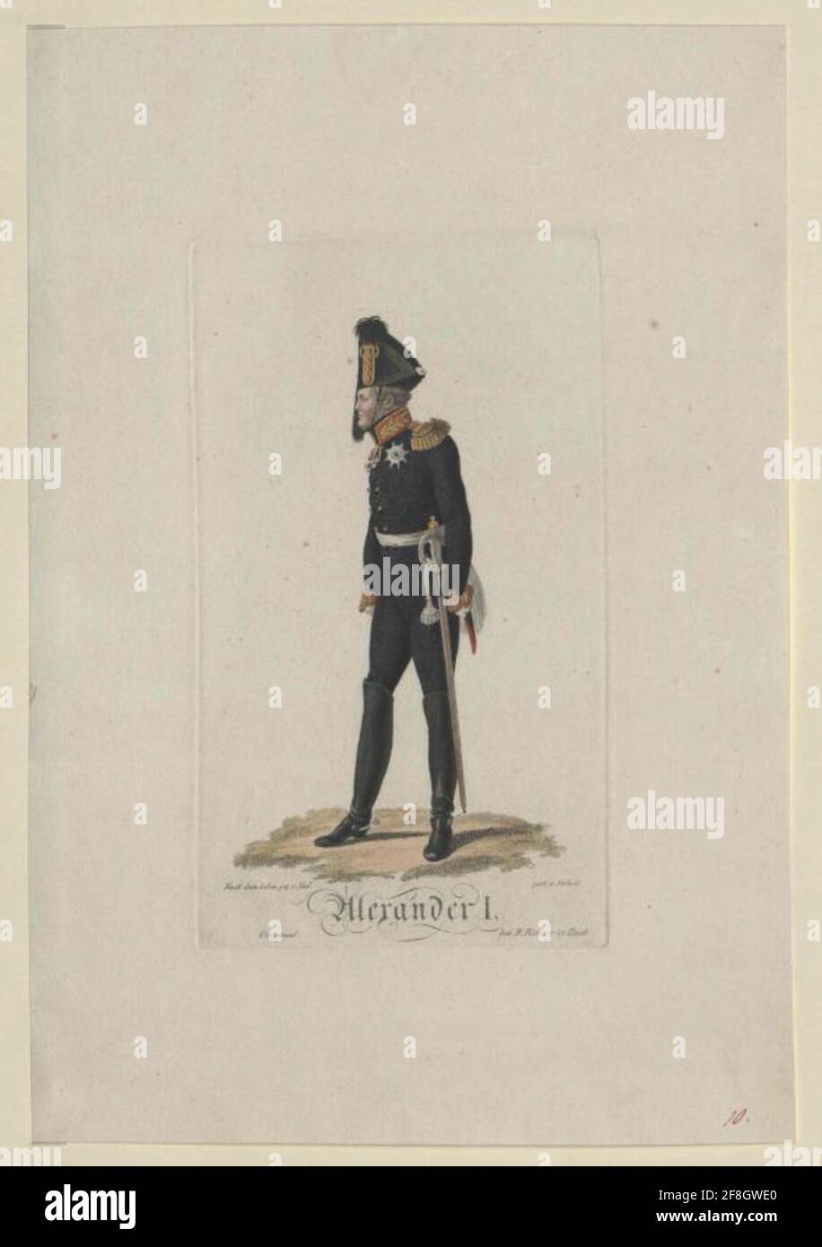 Alexander I, Kaiser of Russia Stock Photo - Alamy