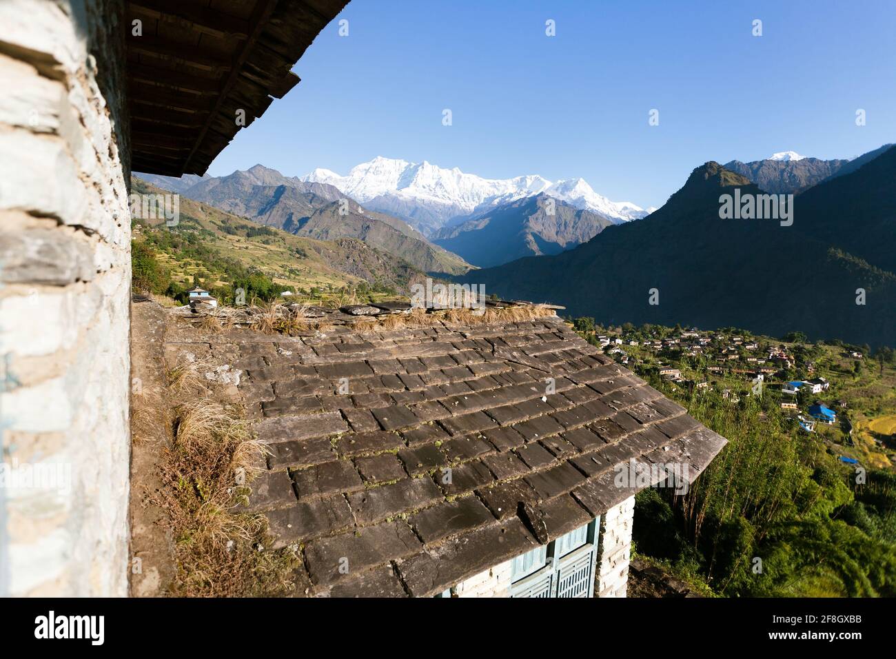 Nepali village hi-res stock photography and images - Alamy