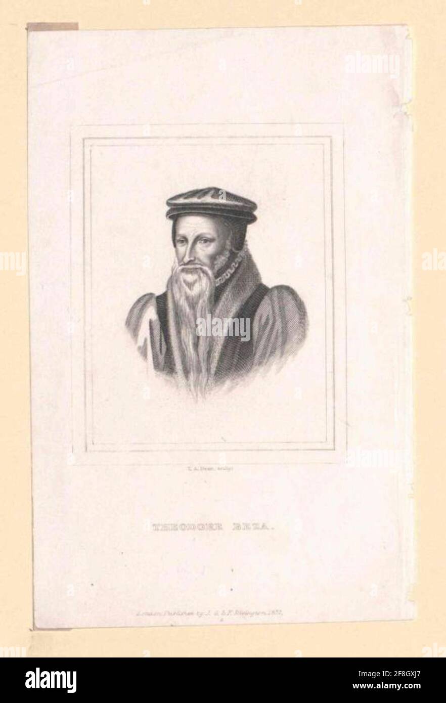 Theodore de beze hi-res stock photography and images - Alamy