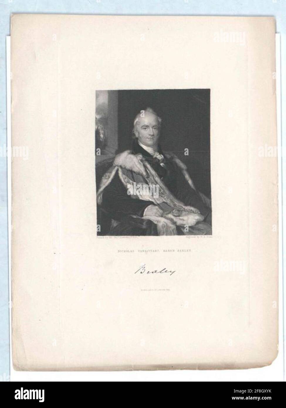 Baron bexley hi-res stock photography and images - Alamy