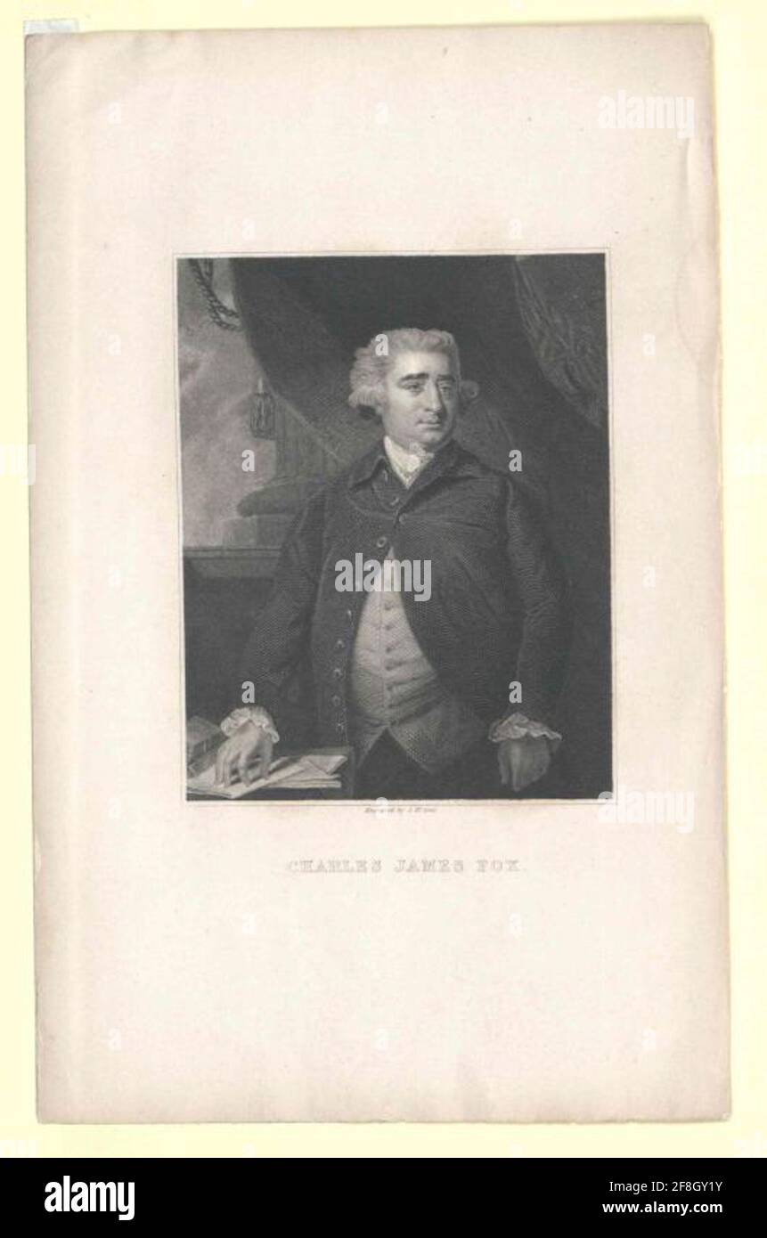 Fox, Charles James Stock Photo - Alamy