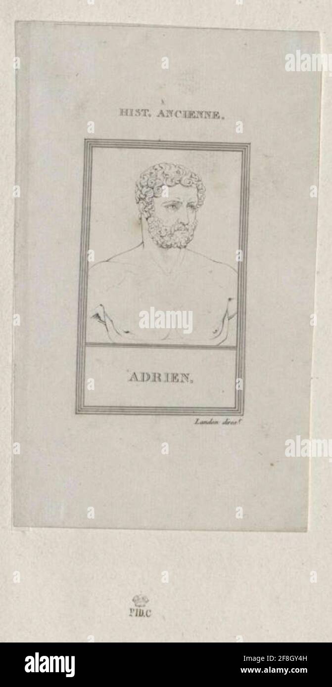 Hadrian, Roman emperor Stock Photo - Alamy