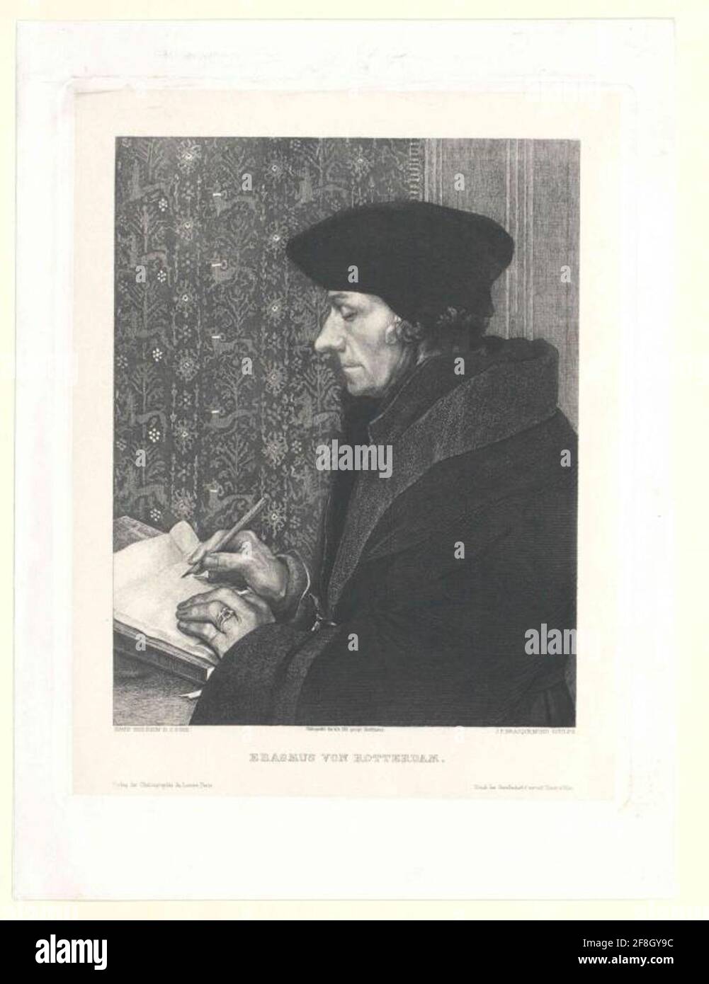 Erasmus of Rotterdam Stock Photo - Alamy