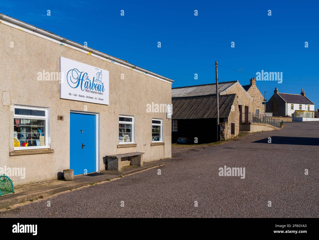 Hopeman village hi-res stock photography and images - Alamy